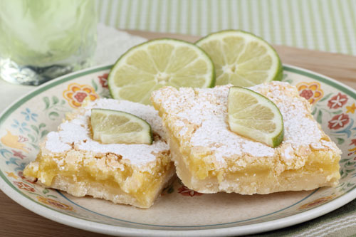 Cool Lime Squares Recipe - Grit